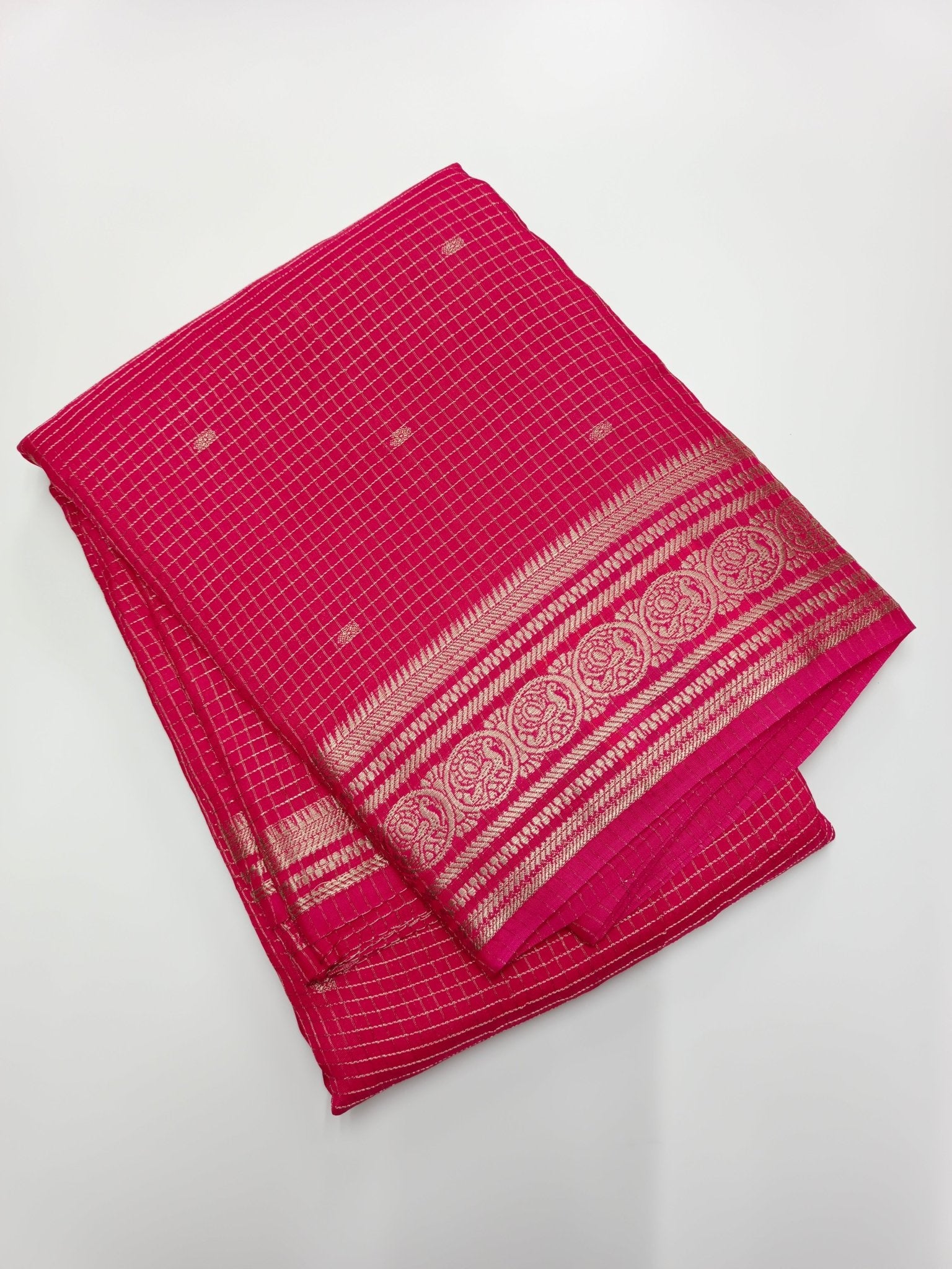 SEMI CREPE SILK SAREE – B S CHANNABASAPPA & SONS