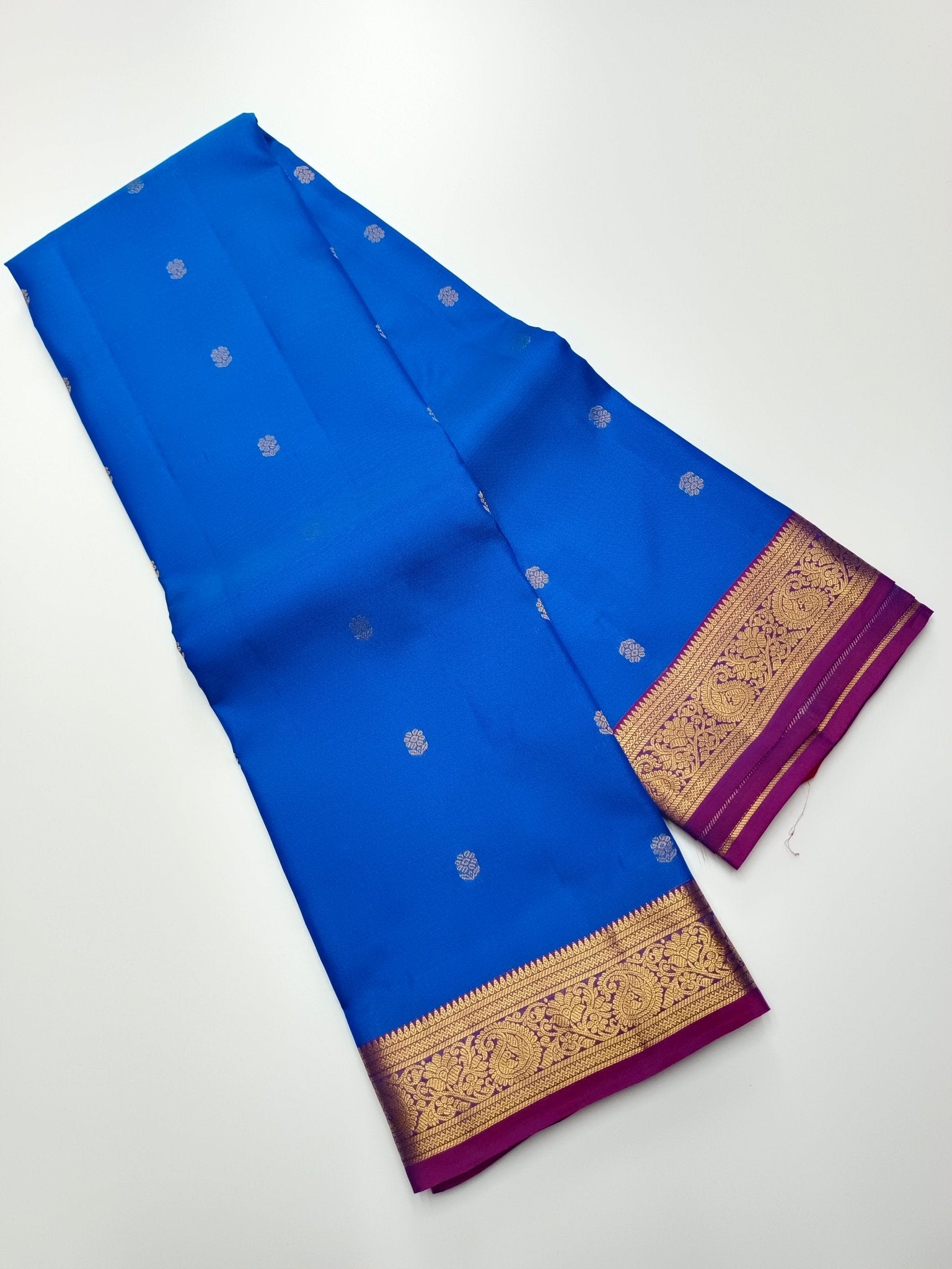 KANCHIPURAM PURE SILK SRAEE – B S CHANNABASAPPA & SONS